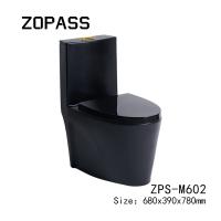 China Ceramic Washdown Round Sanitary Ware Toilet 1 Piece Royal Style for sale