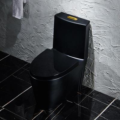 China Ceramic Washdown Round Sanitary Ware Toilet 1 Piece Royal Style for sale