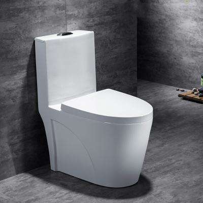 China 300mm 400mm Roughing In Siphonic One Piece Toilet Dual Flush 3/6L Ceramic WC for sale