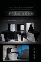 China Luxury Ceramic Washdown Round One Piece Toilet Black Sliver Colored for sale