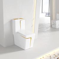 China Square WC Siphonic Flush Sanitary Ware Toilet Self Cleaning Spray for sale