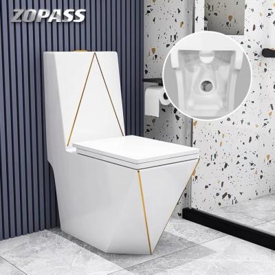 China Square Diamond Sanitary Ware Toilet for sale