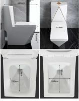 China Square Diamond Sanitary Ware Toilet for sale