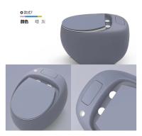 China Mix Pit Spacing 305mm Single Piece Toilet Multicolor Touch Flushing for sale
