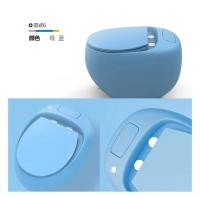 China Mix Pit Spacing 305mm Single Piece Toilet Multicolor Touch Flushing for sale
