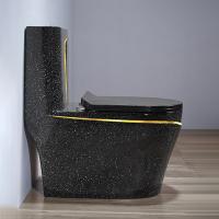 China Dual Flushing Flowrate 3L 6L WC Toilet Bowl One Piece Structure for sale