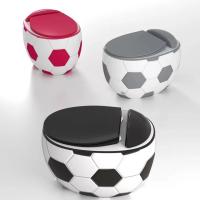 China 3D Football Look Siphonic One Piece Toilet 3L6L Dual Flush Waterless Box Design for sale