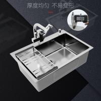 China SUS304 Brushed Stainless Steel Kitchen Sinks Strong Wear Resistance for sale