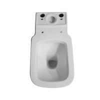 China 3L 6L Dual Flush Two Piece Toilet 650x350x825mm Floor Mounted Ceramic WC for sale