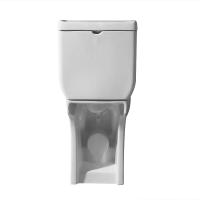 China 3L 6L Dual Flush Two Piece Toilet 650x350x825mm Floor Mounted Ceramic WC for sale