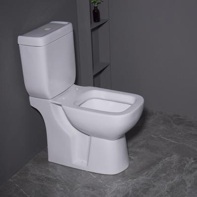 China 3L 6L Dual Flush Two Piece Toilet 650x350x825mm Floor Mounted Ceramic WC for sale
