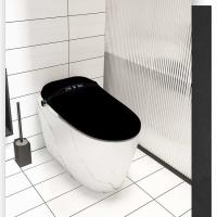 China 3L 6L Floor Mounted Smart Toilet Remote Control Siphonic Flushing for sale