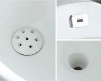 China Gravity Flushing Wall Hung Urinal Bowl Top Spud For Male Or Kid for sale