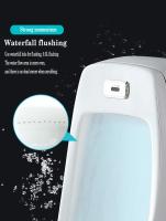 China Gravity Flushing Wall Hung Urinal Bowl Top Spud For Male Or Kid for sale