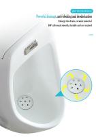 China Gravity Flushing Wall Hung Urinal Bowl Top Spud For Male Or Kid for sale