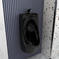 China Convenient Hygienic Wall Hung Urinal 740*310*350mm Built In Filter for sale