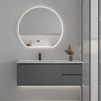China High Toughness Bathroom Furniture Vanities Solid Wood Material for sale