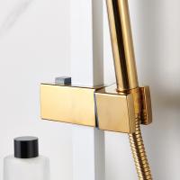 China Cold Hot Water Rainfall Sanitary Ware Shower Bathroom Faucets Set for sale