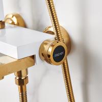 China Cold Hot Water Rainfall Sanitary Ware Shower Bathroom Faucets Set for sale