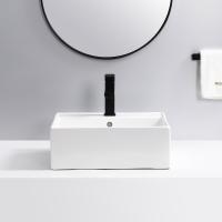 China 460*460*160mm Bathroom Counter Top Basins Small Size Vanity sinks for sale