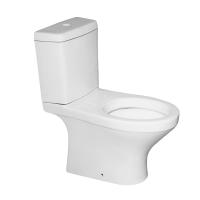 China Washdown Floor Mounted Two Piece Toilets 3D Model Graphic Desgin for sale