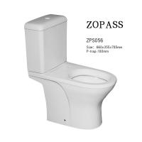 China Square Shape Dual Flush Floor Mounted Toilet Two Piece Sanitary Ware for sale