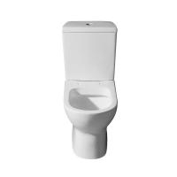 China 3L 6L Dual Flush Two Piece Toilet White Ceramic Floor Mounted WC Bidet for sale