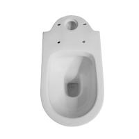 China 3L 6L Dual Flush Two Piece Toilet White Ceramic Floor Mounted WC Bidet for sale