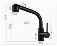 China Black Pull Out Sanitary Ware Faucet for sale