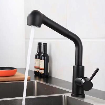 China Black Pull Out Sanitary Ware Faucet for sale