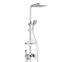China 304 Stainless Steel Shower Set Wall Mounted Hot And Cold Taps for sale