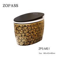 China S Trap Elongated 1 Piece Smart Toilet High Efficiency Automatic Flush for sale