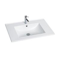 China New Style Hotel Bathroom Table Counter Top Basin Modern Ceramic Hand Wash Basin Professional Ceramic Basin for sale