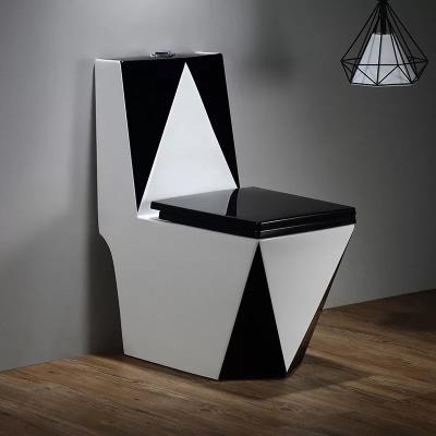 China Gold Red Siphonic One Piece Toilet for sale