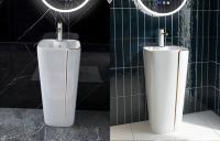 China P Trap S Trap Pedestal Sanitary Ware Basin Floor Standing Hand Wash for sale