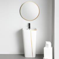 China P Trap S Trap Pedestal Sanitary Ware Basin Floor Standing Hand Wash for sale