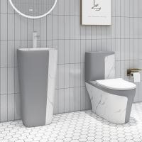 China rectangular Sanitary Ware Basin Pedestal For Bathroom Hotel Home for sale