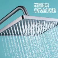 China Blackened Bathroom Shower head set Polished Brass With Slide Bar for sale