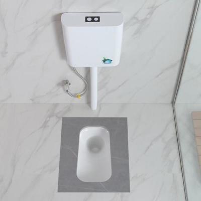 China Modern Sintered Stone Squatting WC Pan Easy To Clean Durable Sanitary for sale