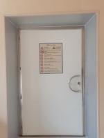 China Steel Mortise Lock MRI Shielding Doors Barrier Free Screen Door ASTM for sale