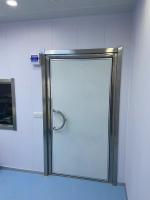 China ASTM 1200 X 2100mm MRI Shielding Doors Single Swing Door With Magnetic Gasket for sale