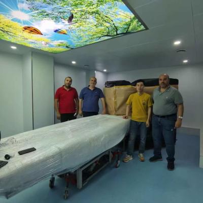 China Customizable MRI Shielding Room with Class A Fire Resistance, Triple-layered Windows, and Prefabricated Installation for sale