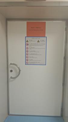 China 1.5 Tesla MRI Shielding Doors 1200*2100 with STC 45 Soundproofing for MRI Rooms for sale
