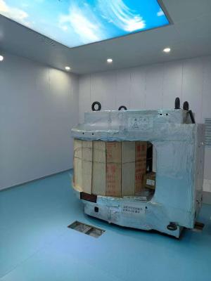 China 50Hz Nominal Center Frequency RF Shielding Room with 100dB Attenuation and Customizable Room Size for Faraday Cage MRI for sale