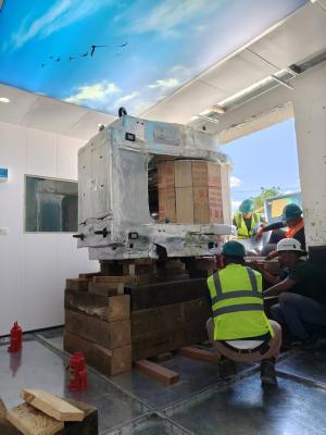 China RF Shielding Room with 100dB Shielding Effectiveness, Filtered Ventilation System, and 50Hz Nominal Center Frequency for Faraday Cage MRI Applications for sale