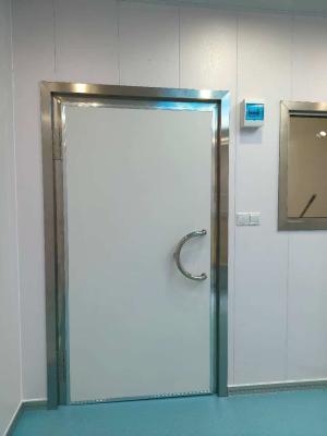 China 1.5 Tesla MRI Shielding Door with Barrier Free Screen Design and Electric Operation for MRI Rooms for sale
