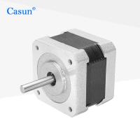 China 【42SHD0001】2 Phase NEMA 17 1.8 deg 26N.cm 0.4A 12V DC 34mm 4 Wires Bipolar Stepper Motor for sale