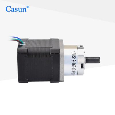 China 42x42x48mm NEMA 17 Geared Stepper Motor 2 Phase 3.6V RoHS Barcode Printer for sale