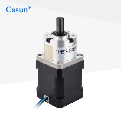 China NEMA 17 Ratio 27/1 Planetary Gear Reducer Geared Stepper Motor With Gearbox For Cnc Mechanical Arm for sale