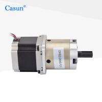 China NEMA23 Ratio 15/1 Geared Stepper Motor With Gearbox Planetary Reducer 57mm Stepping Motor for sale